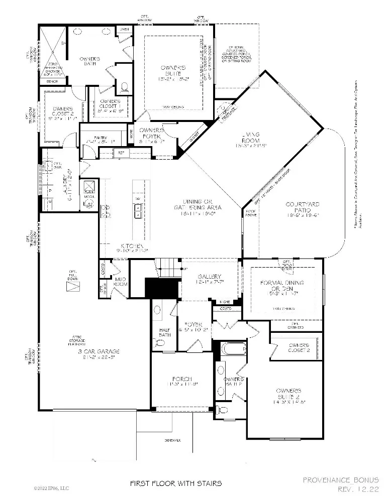 Provenance Floor Plan | Epcon Communities