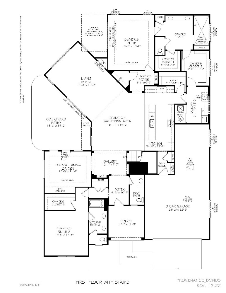 Provenance Floor Plan | Epcon Communities