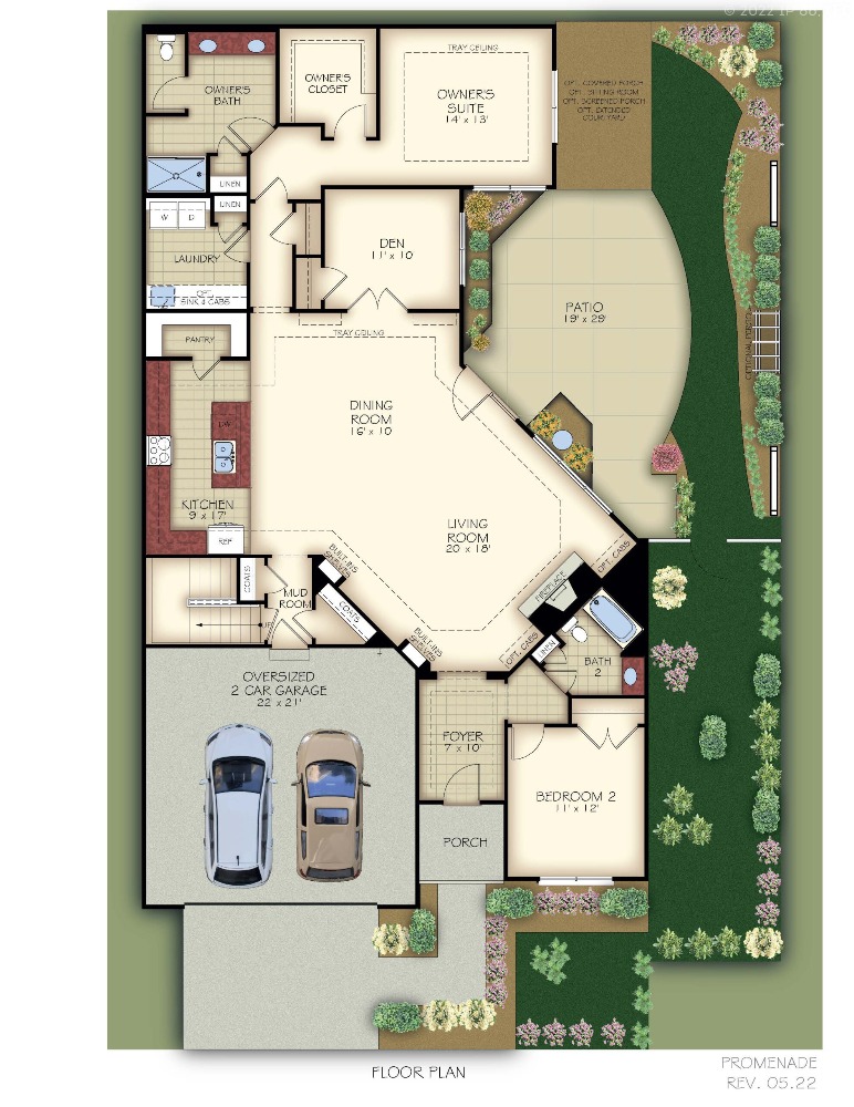 Promenade Floor Plan | Epcon Communities
