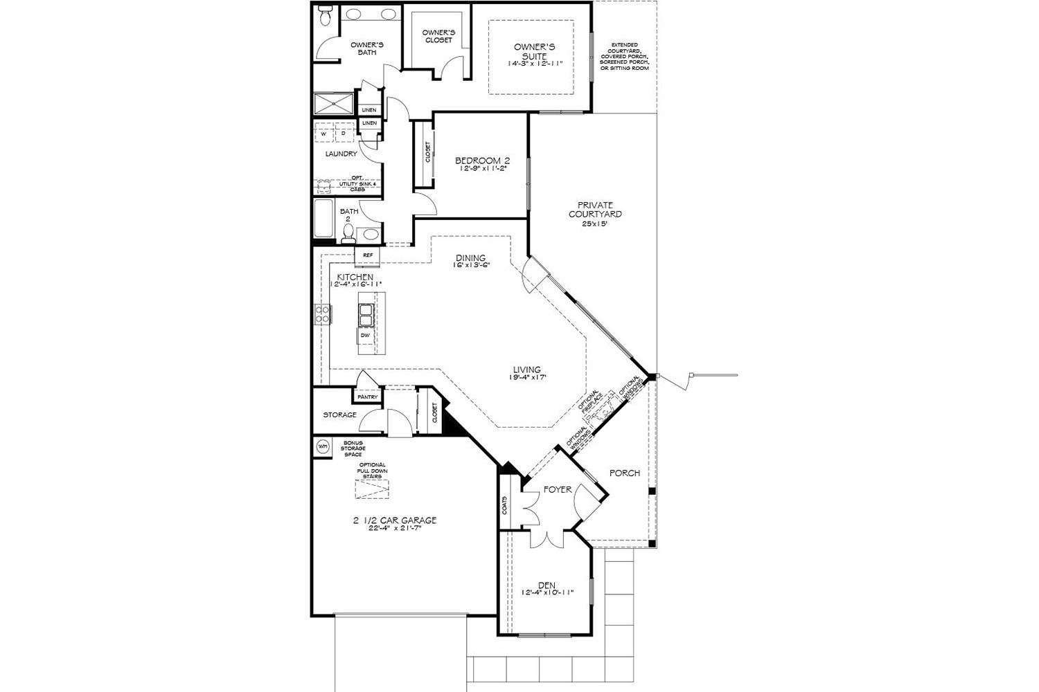 Promenade Floor Plan | Epcon Communities