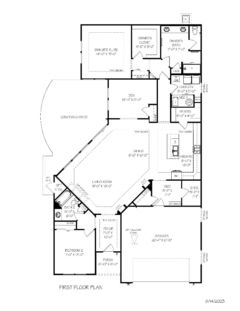 Promenade Floor Plan | Epcon Communities
