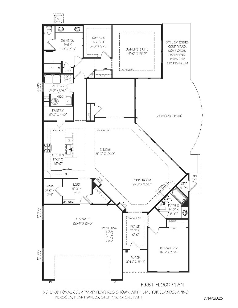Promenade Floor Plan | Epcon Communities