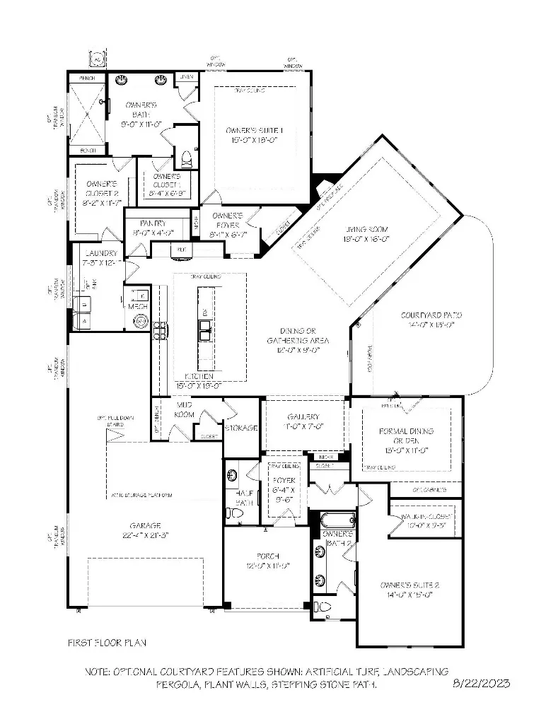 Provenance Floor Plan | Epcon Communities