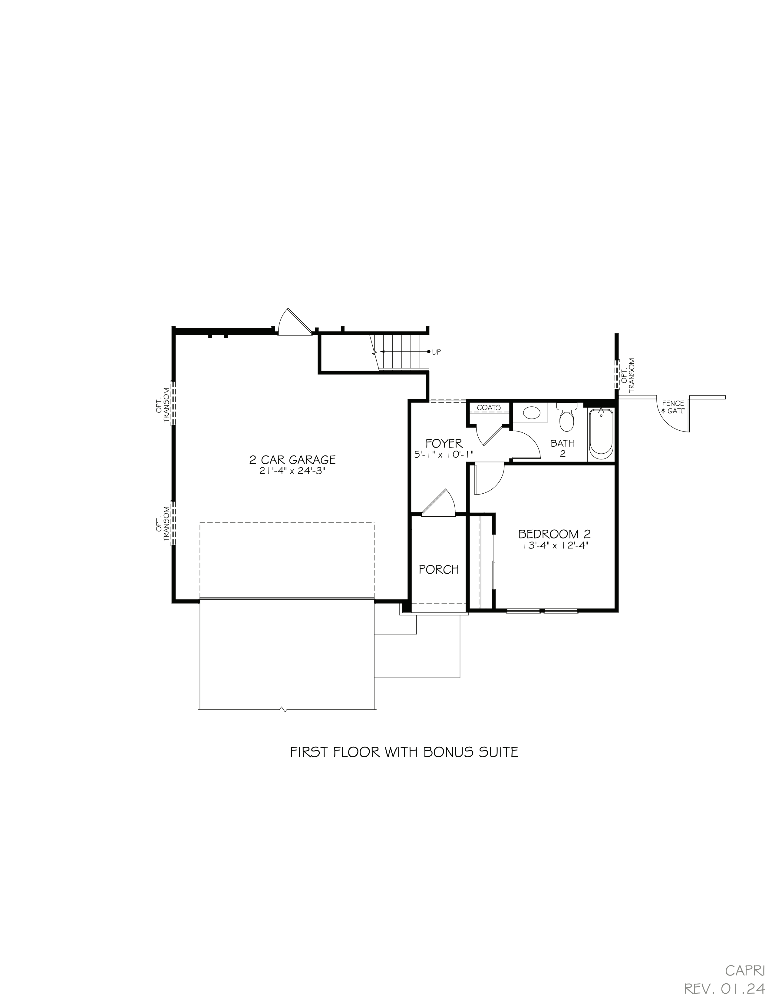 Capri IV Floor Plan | Epcon Communities