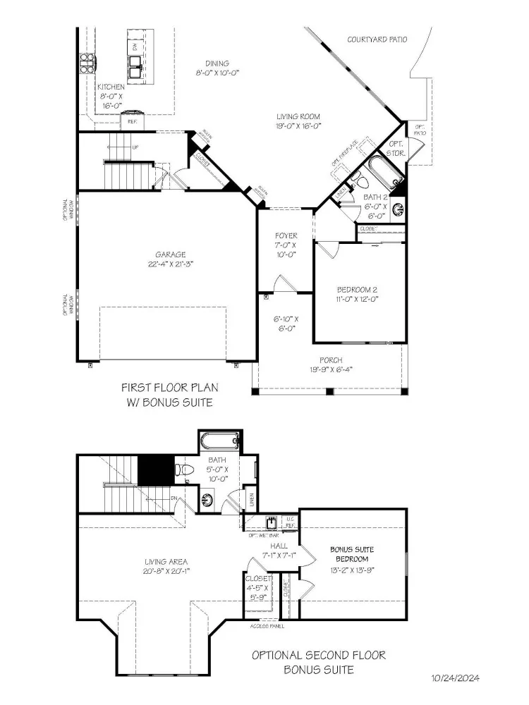 Promenade Floor Plan | Epcon Communities