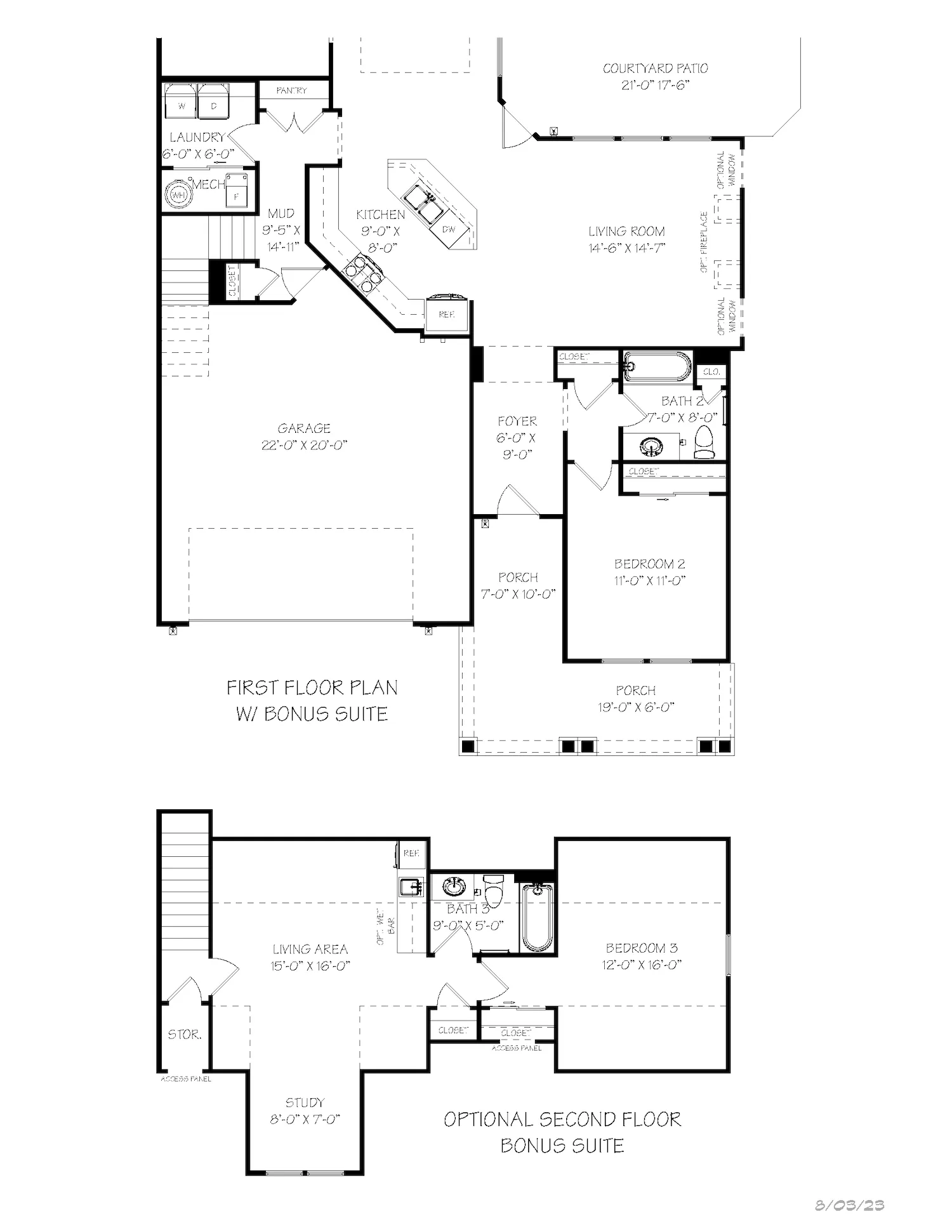 Portico Floor Plan | Epcon Communities