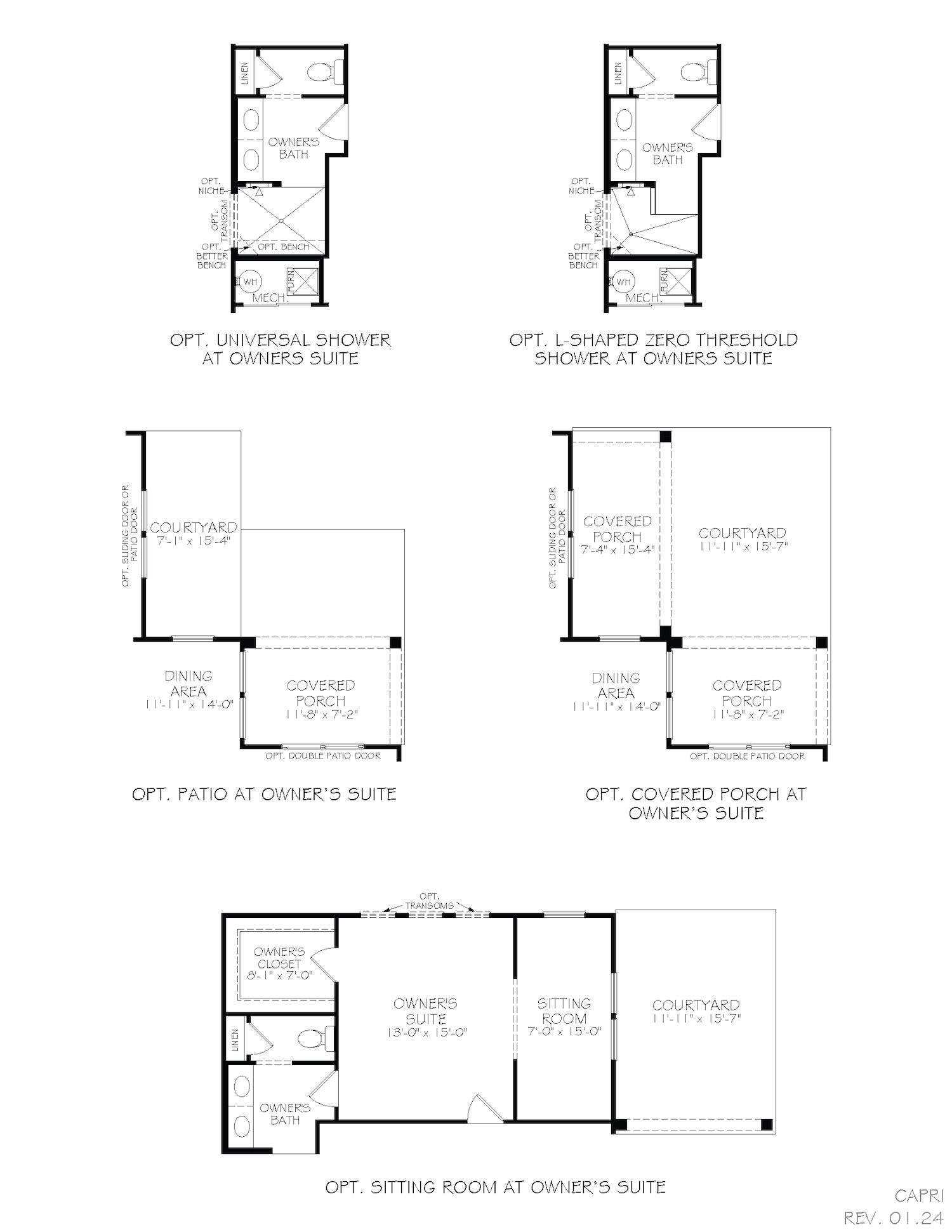Capri Floor Plan | Epcon Communities