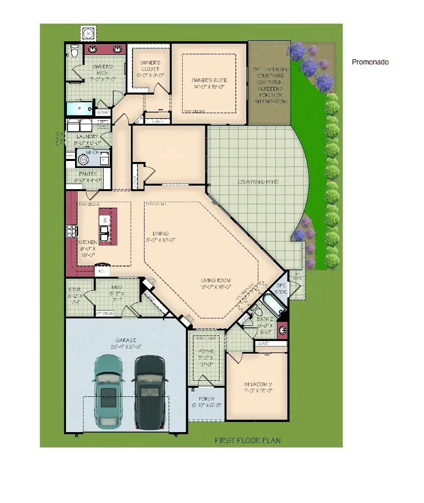Promenade Floor Plan | Epcon Communities