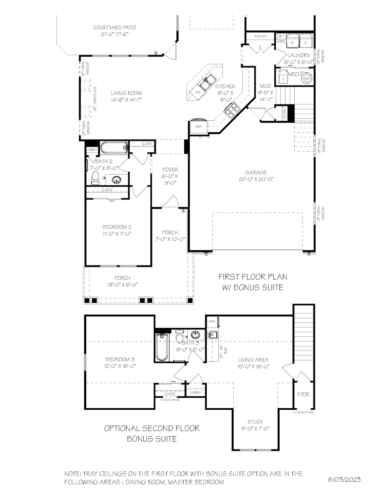 Portico Floor Plan | Epcon Communities