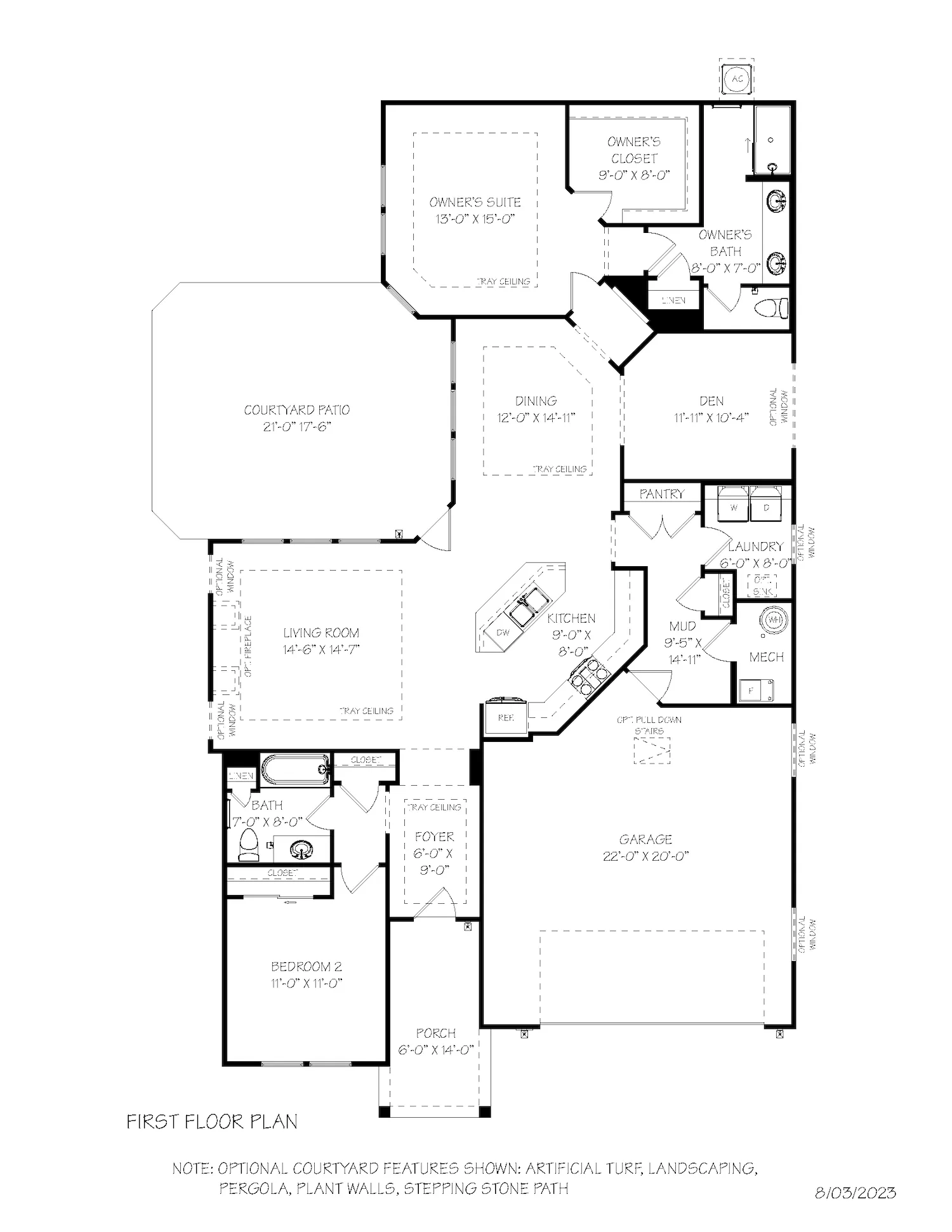 Portico Floor Plan | Epcon Communities