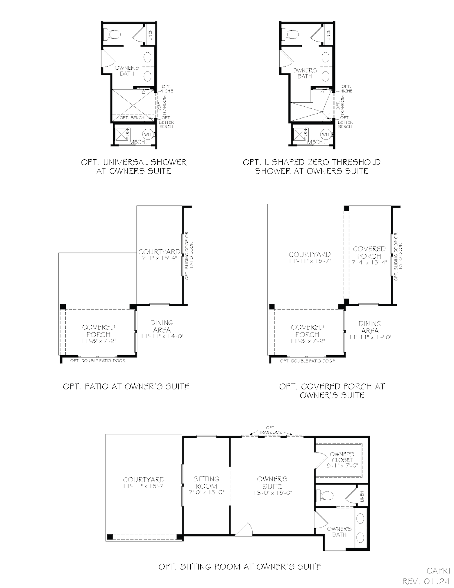 Capri Floor Plan | Epcon Communities