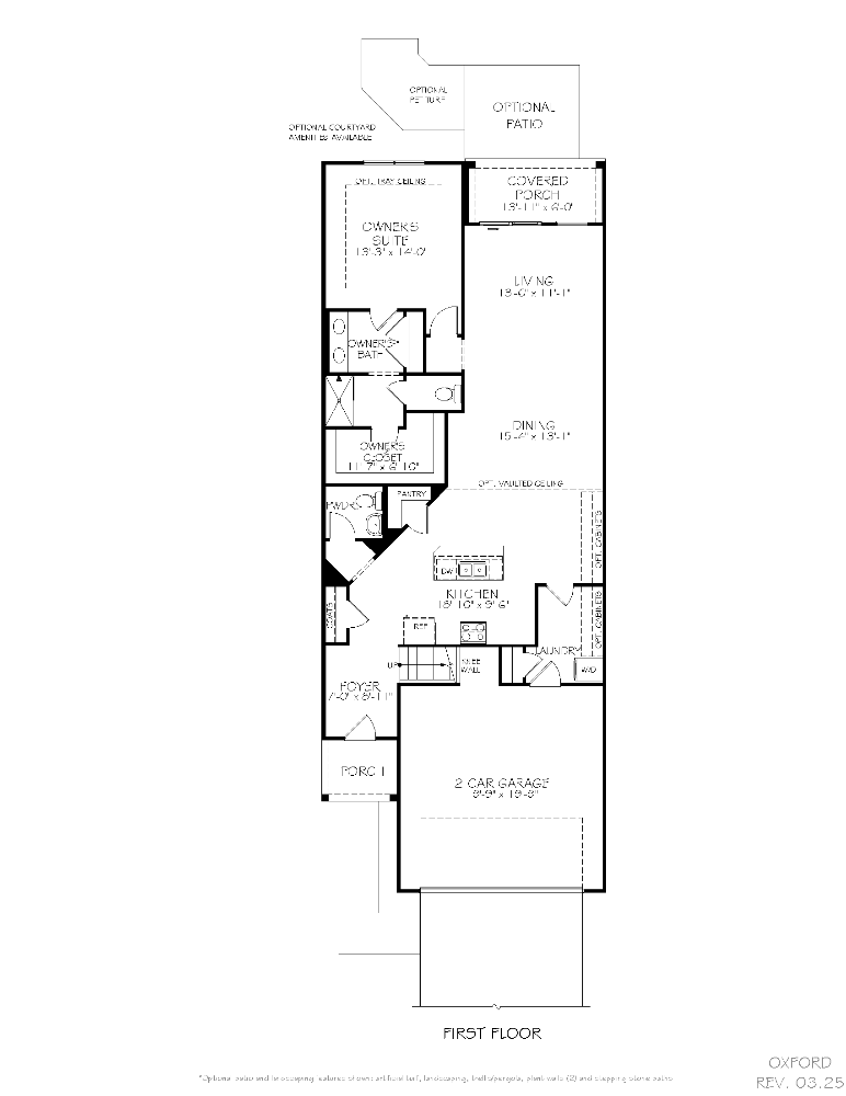 Oxford Floor Plan | Epcon Communities