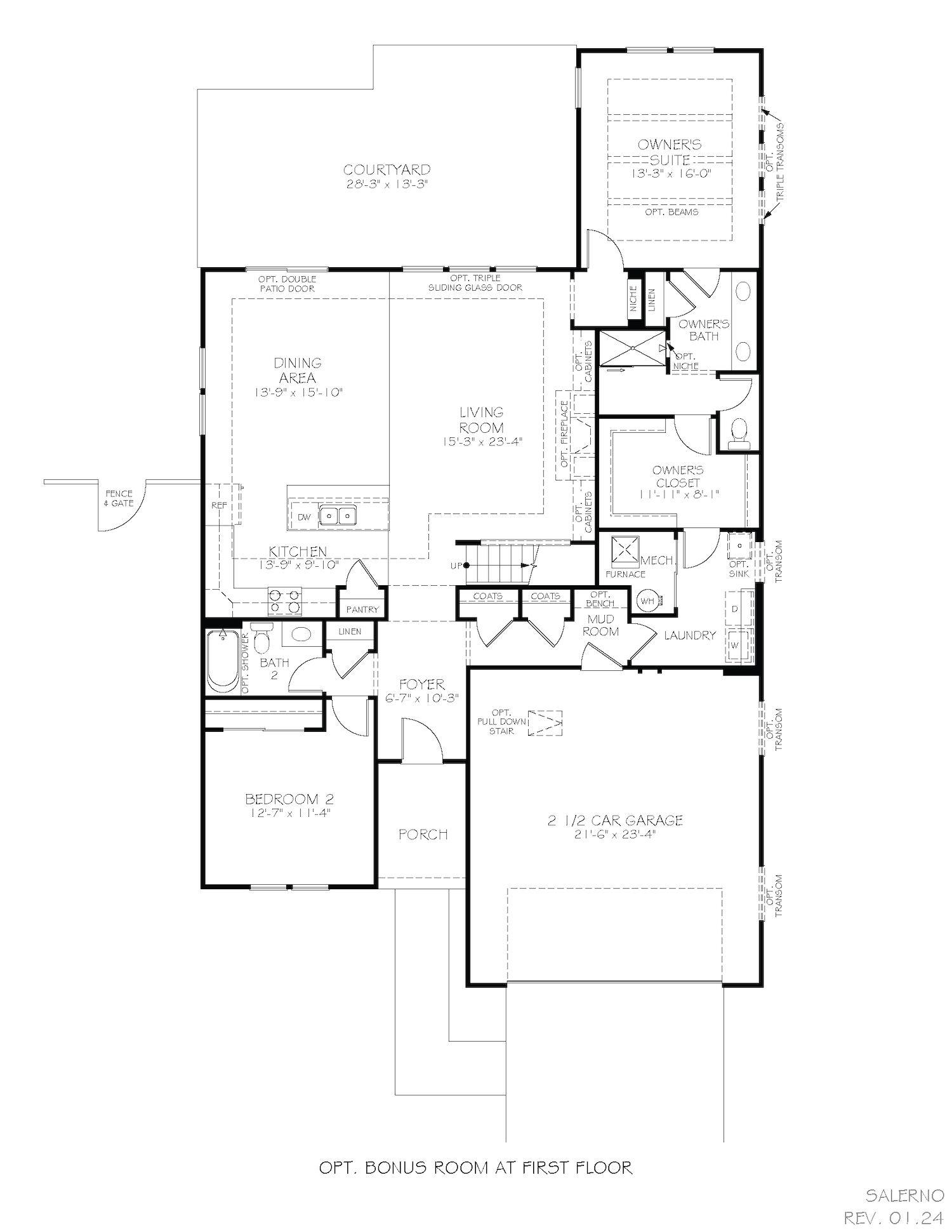 SINGLE FAMILY | Salerno Floor Plan | Epcon Communities