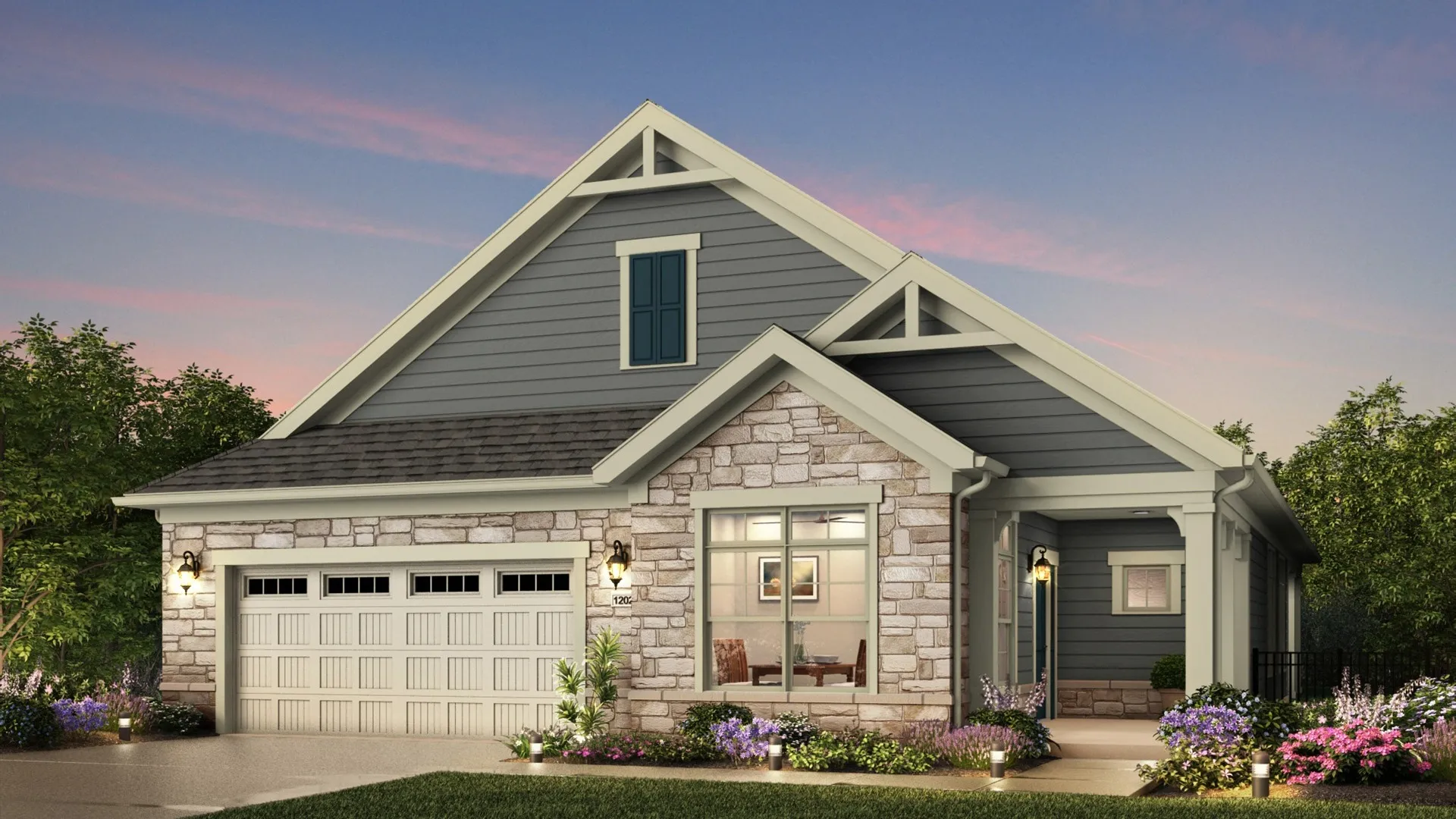 The Verona | New Home Design at The Courtyards at Stonehill Village ...
