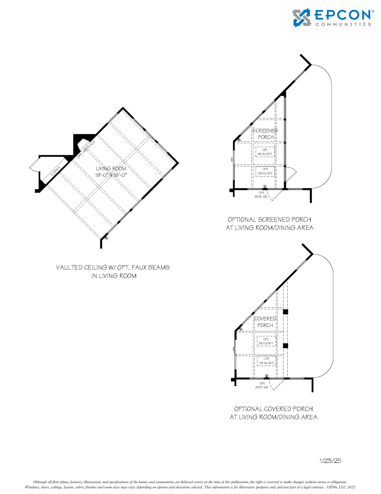Provenance Floor Plan | Epcon Communities