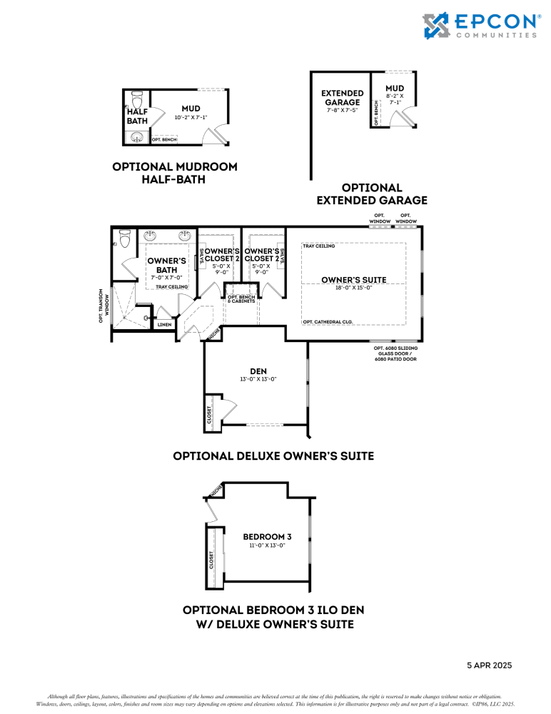 Promenade Floor Plan | Epcon Communities