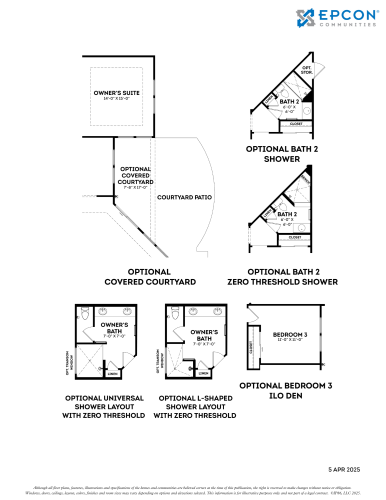 Promenade Floor Plan | Epcon Communities