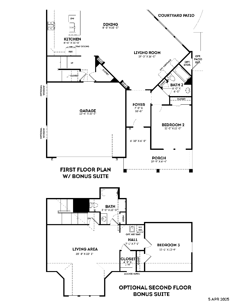 Promenade Craftsman Floor Plan | Epcon Communities