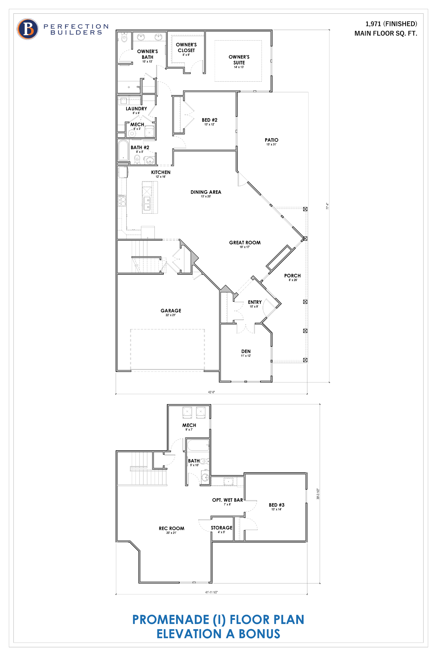 Promenade Floor Plan | Epcon Communities