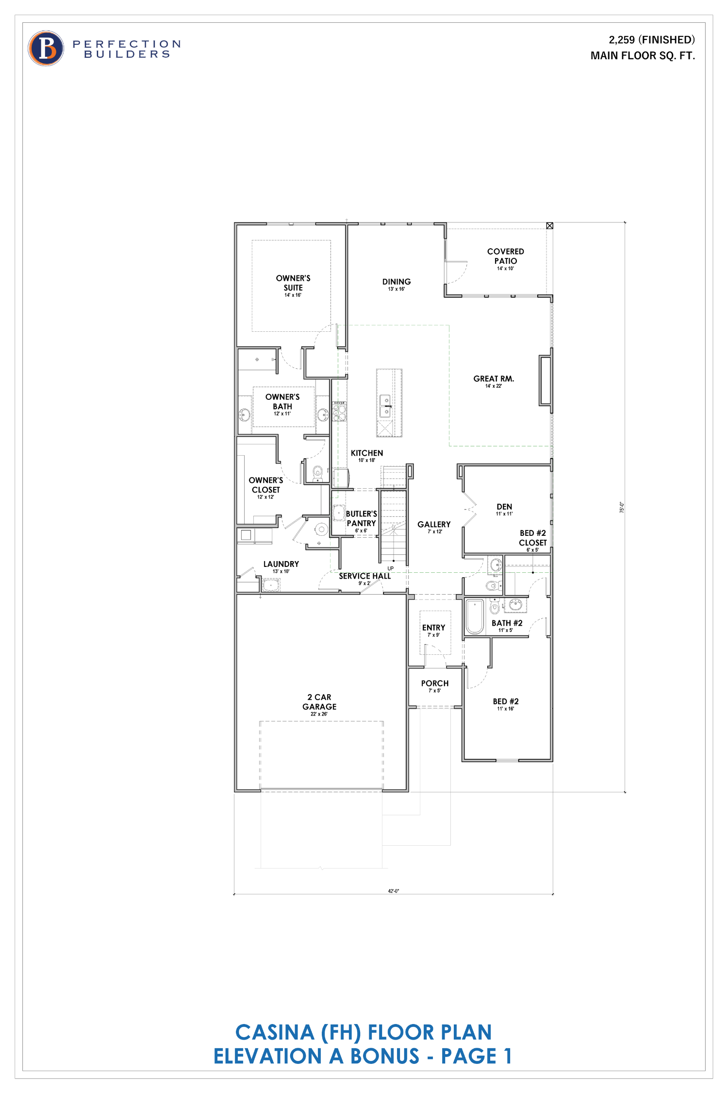 Casina Floor Plan | Epcon Communities