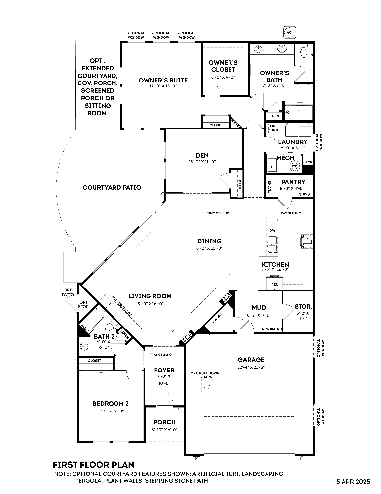 Promenade Floor Plan | Epcon Communities