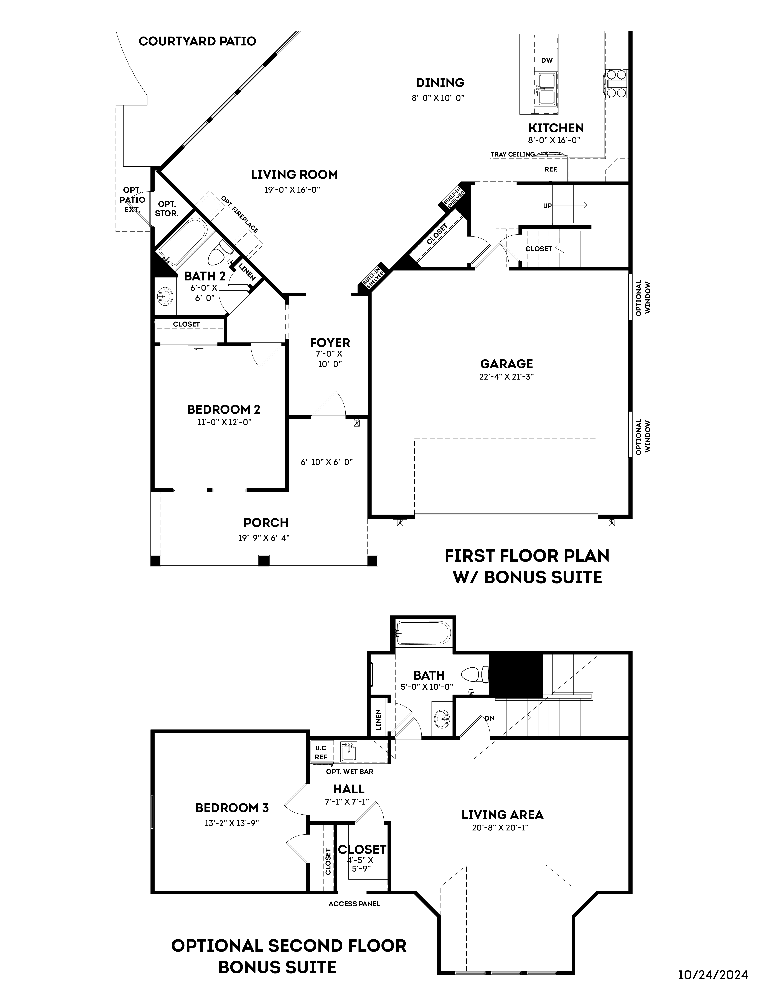 Promenade Floor Plan | Epcon Communities
