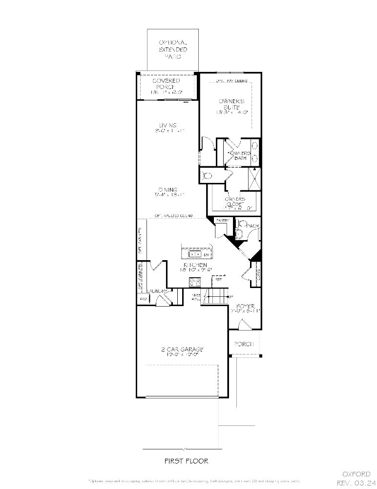 TOWNHOME | Oxford Floor Plan | Epcon Communities
