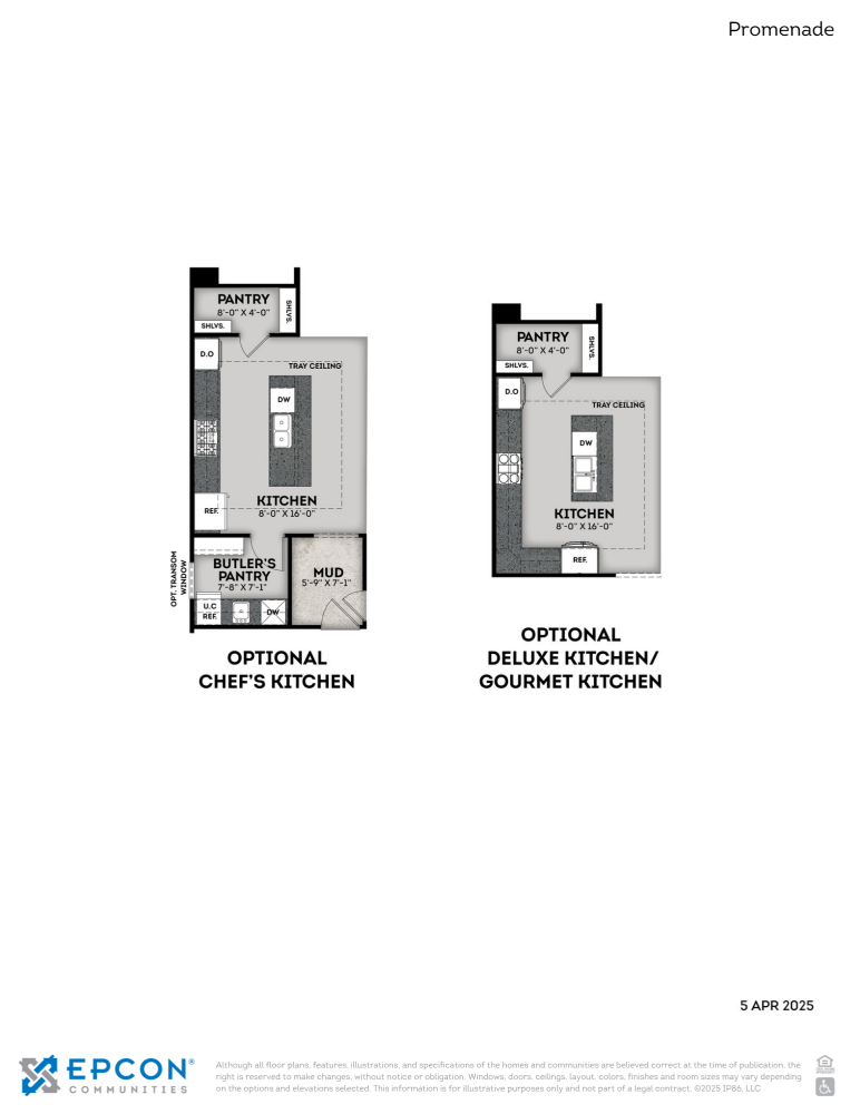 Promenade Floor Plan | Epcon Communities