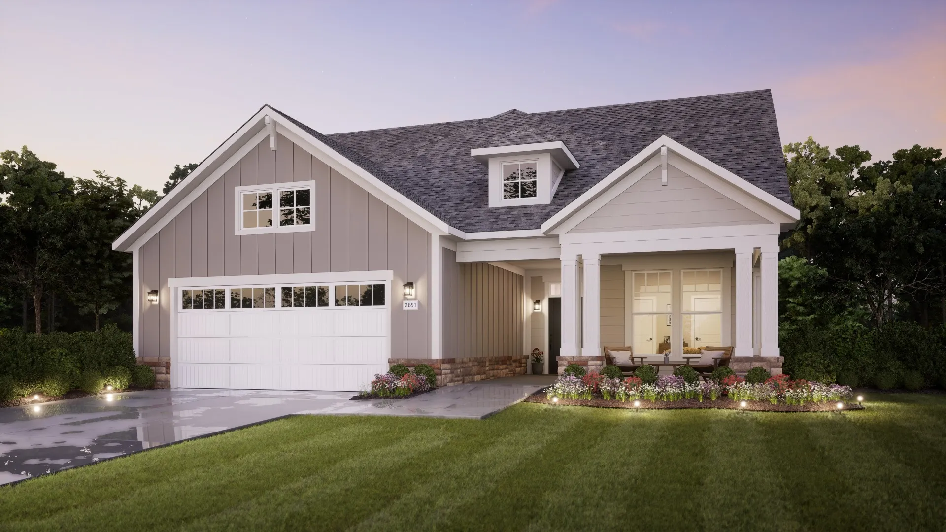 Torino | New Home Design at The Courtyards of Russell Oaks | Epcon ...