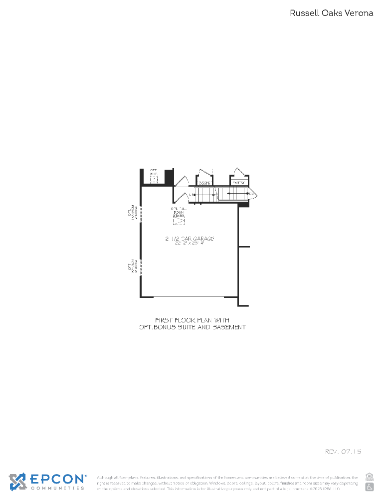 Verona Floor Plan | Epcon Communities