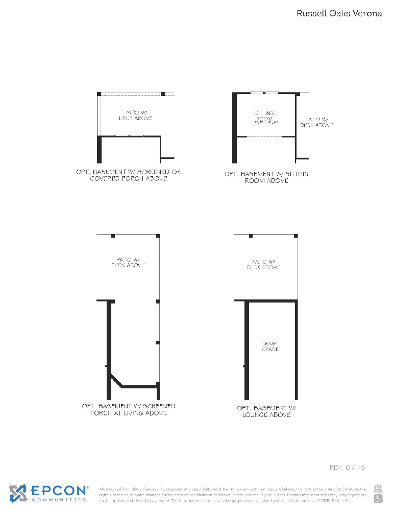 Verona Floor Plan | Epcon Communities