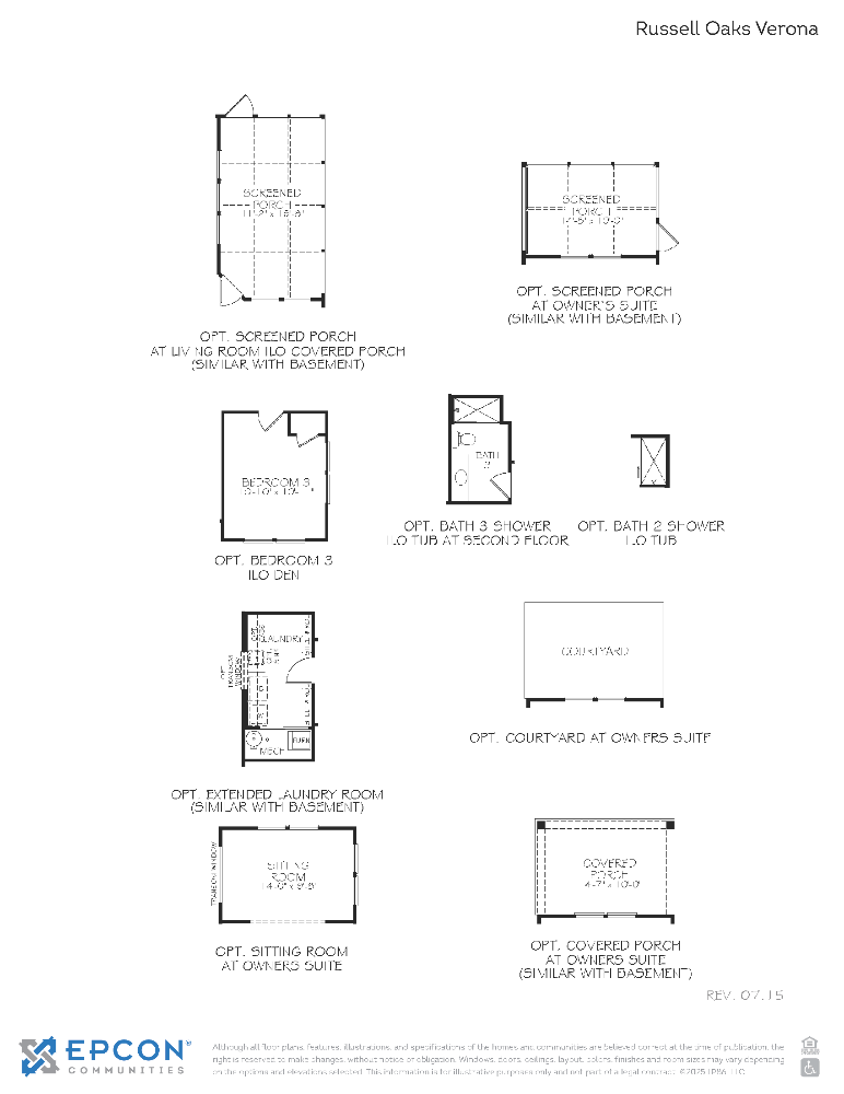 Verona Floor Plan | Epcon Communities