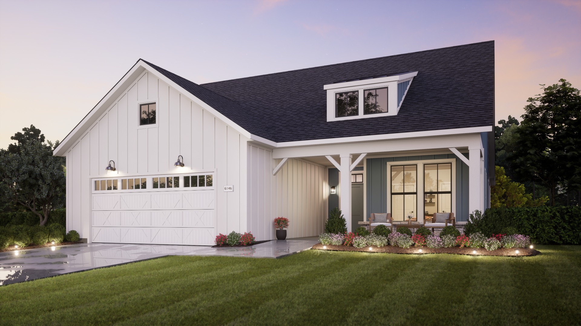 Torino | New Home Design at The Courtyards at Evans Farm | Epcon ...
