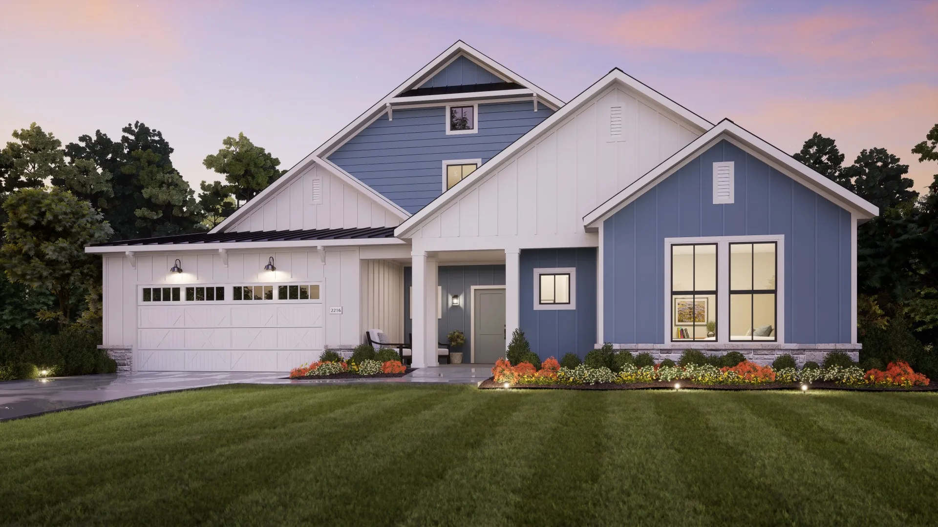 Provenance | New Home Design at The Courtyards on Big Walnut | Epcon ...