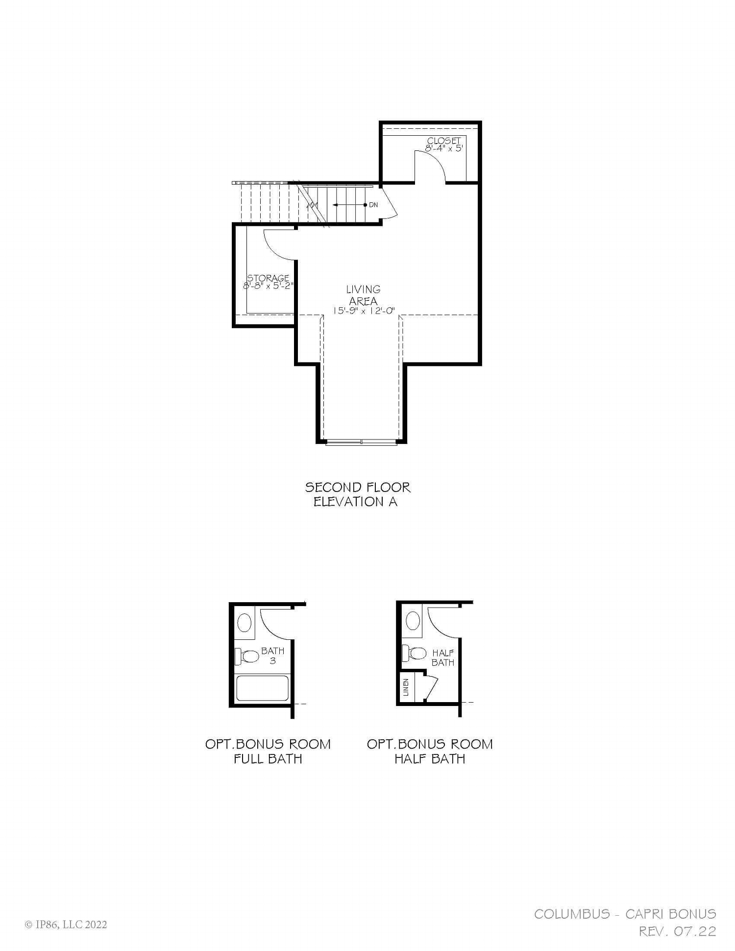 Capri IV Floor Plan | Epcon Communities