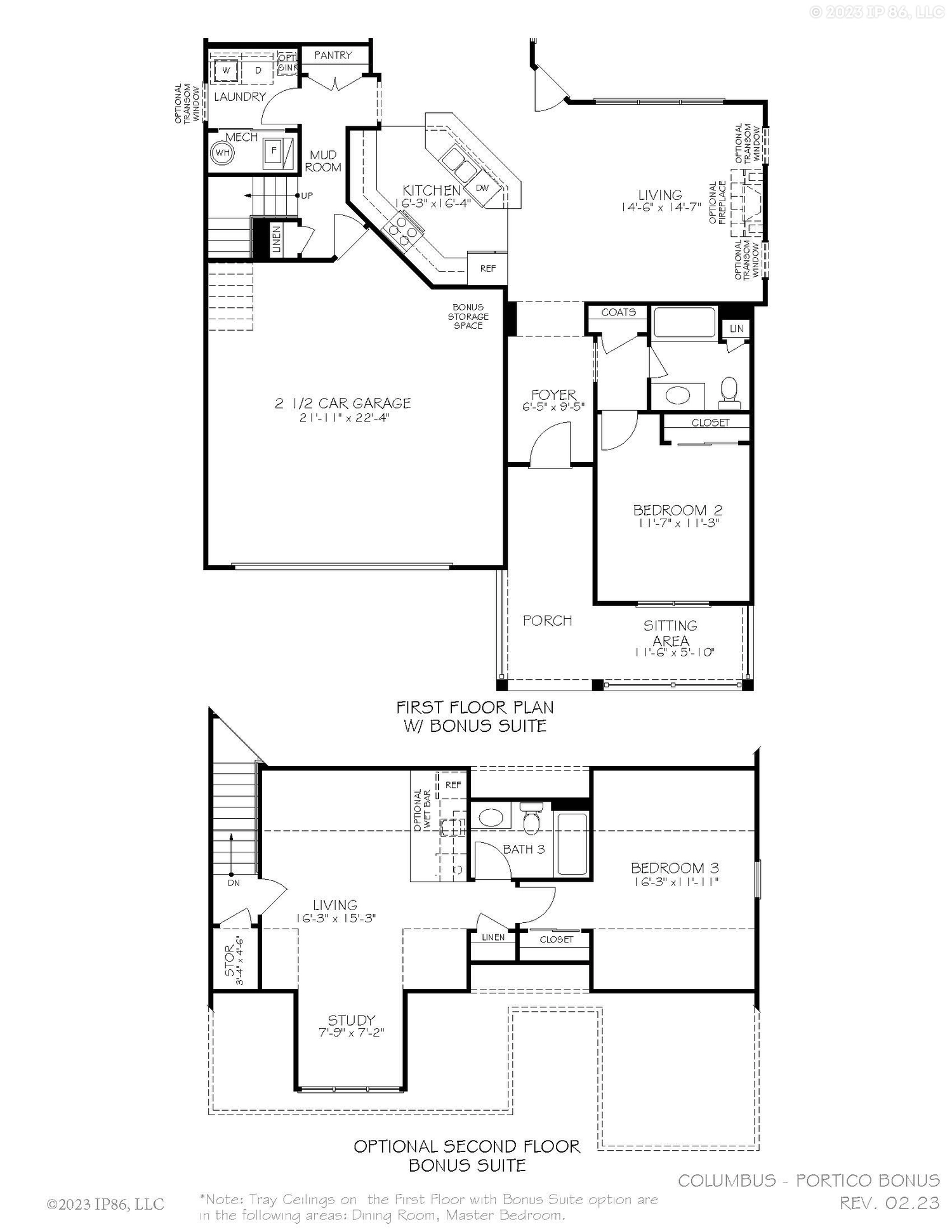 Portico Floor Plan | Epcon Communities