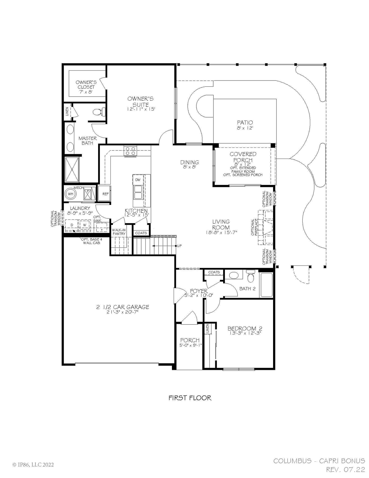 Capri IV Floor Plan | Epcon Communities
