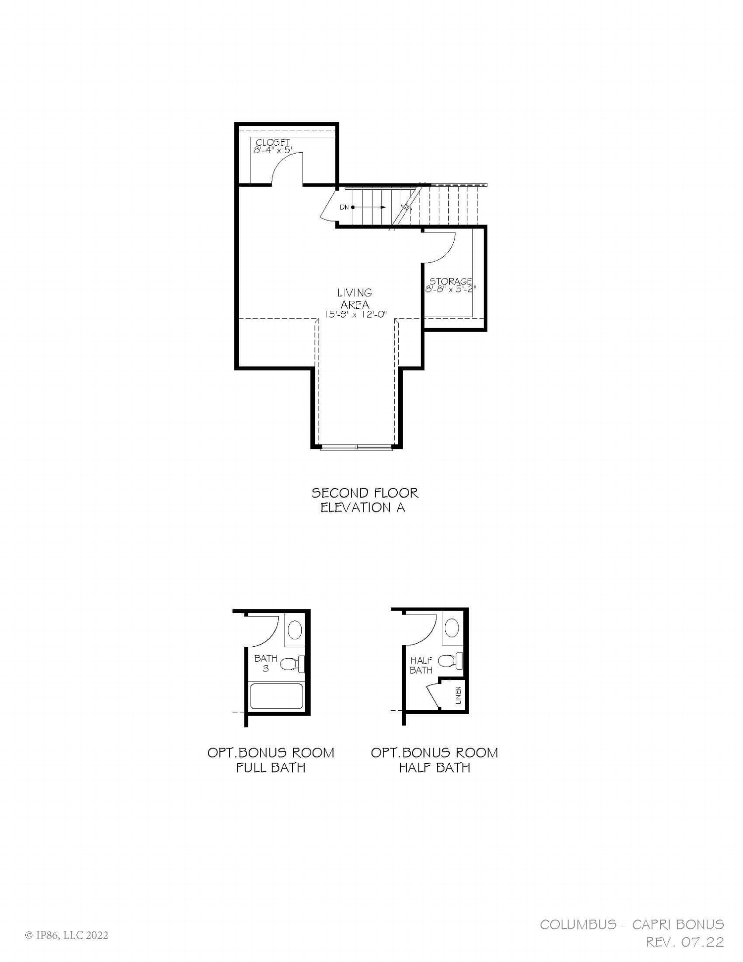 Capri IV Floor Plan | Epcon Communities