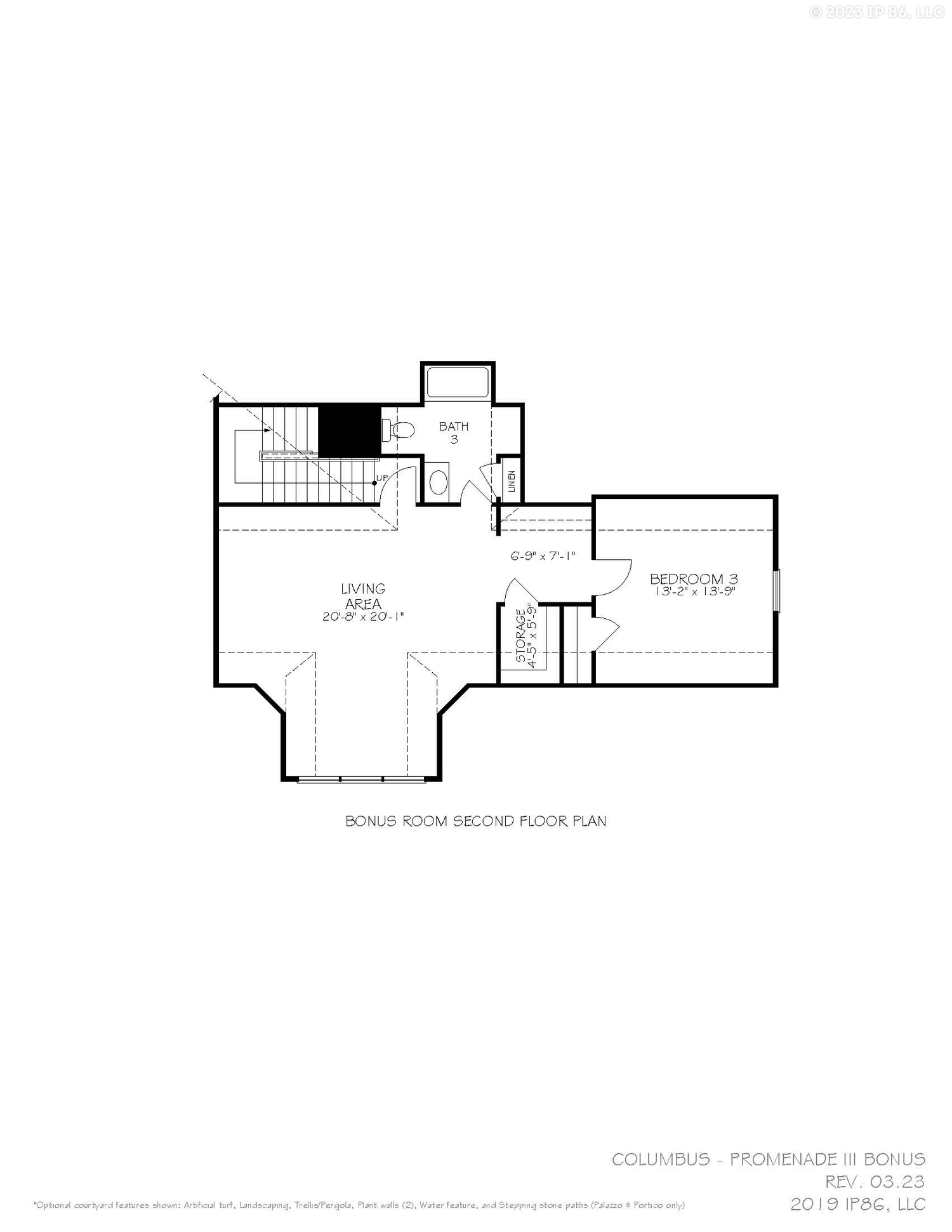Promenade III Floor Plan | Epcon Communities