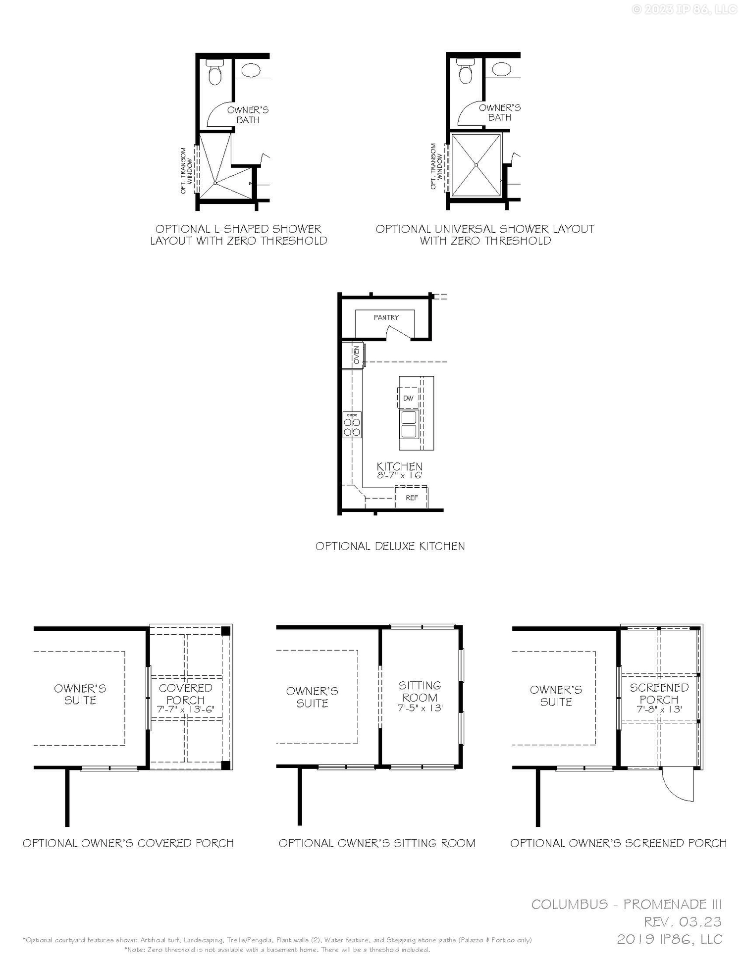 Promenade III Floor Plan | Epcon Communities