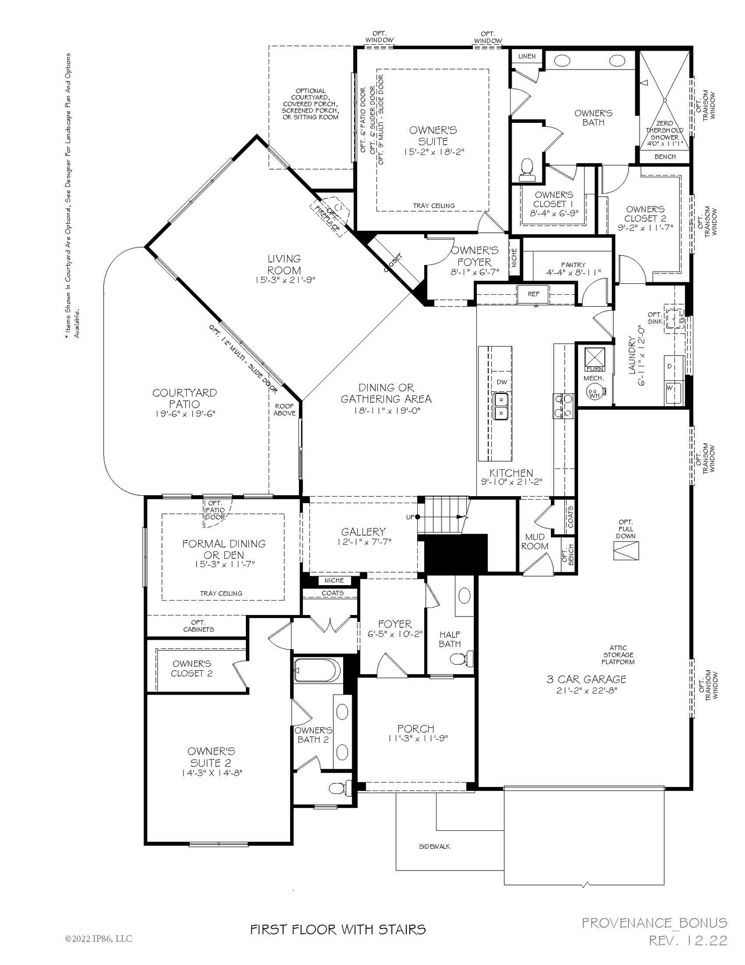 Provenance Floor Plan | Epcon Communities