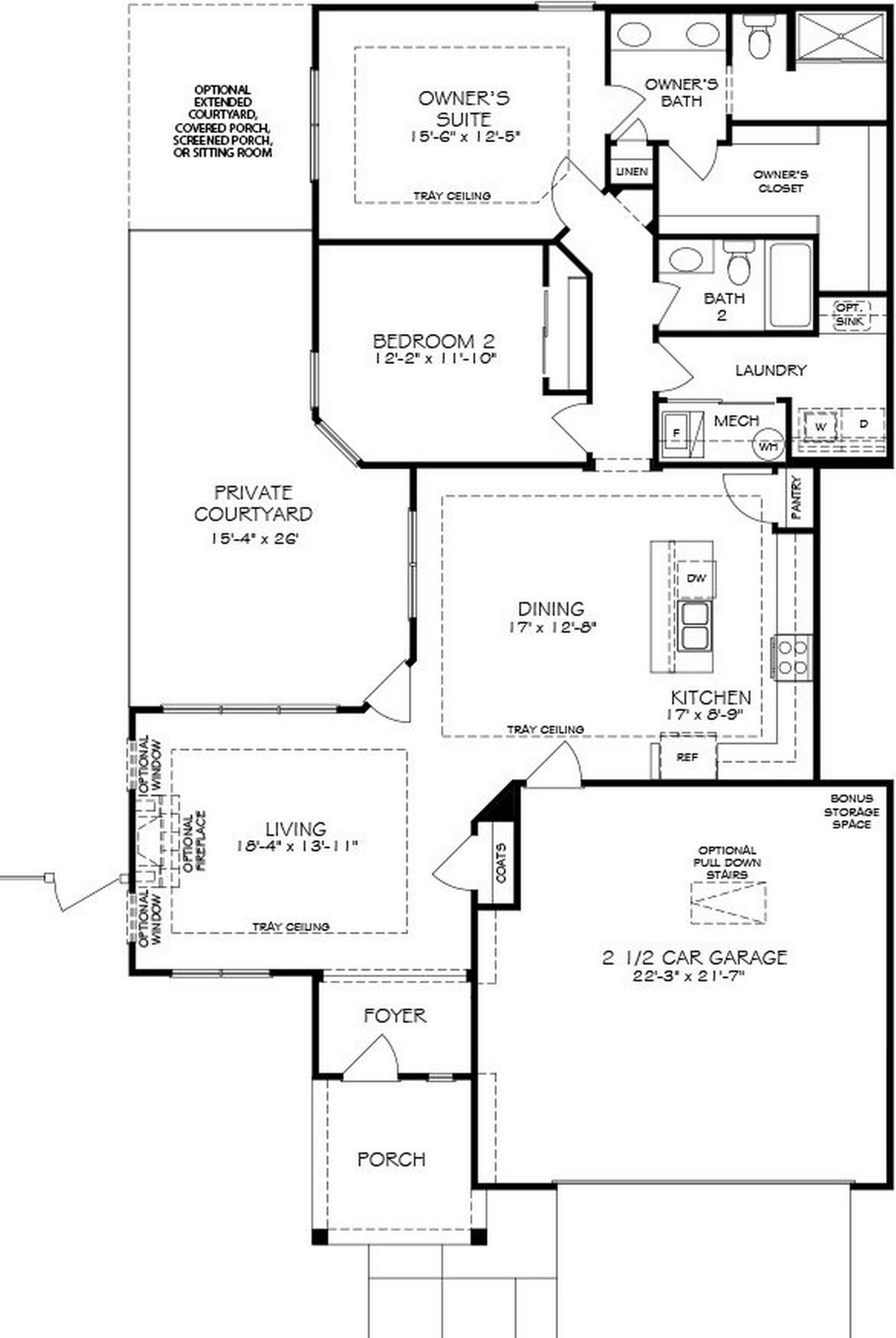 Palazzo Floor Plan | Epcon Communities