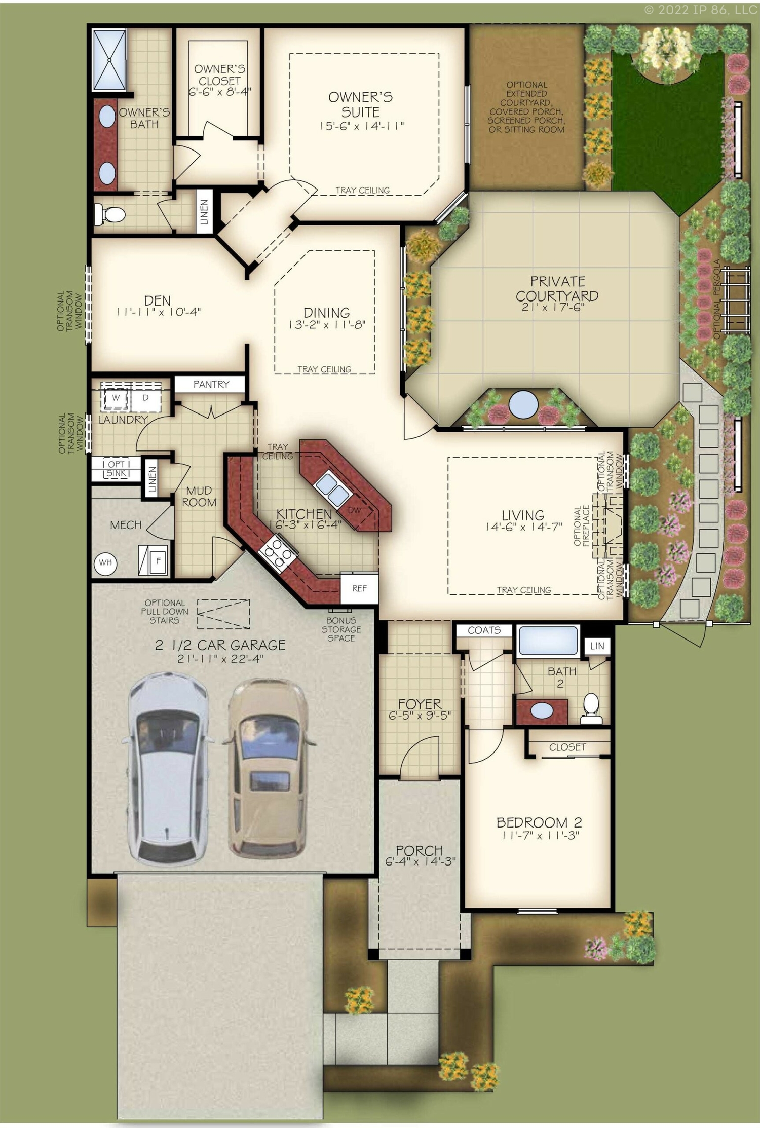Portico Floor Plan | Epcon Communities