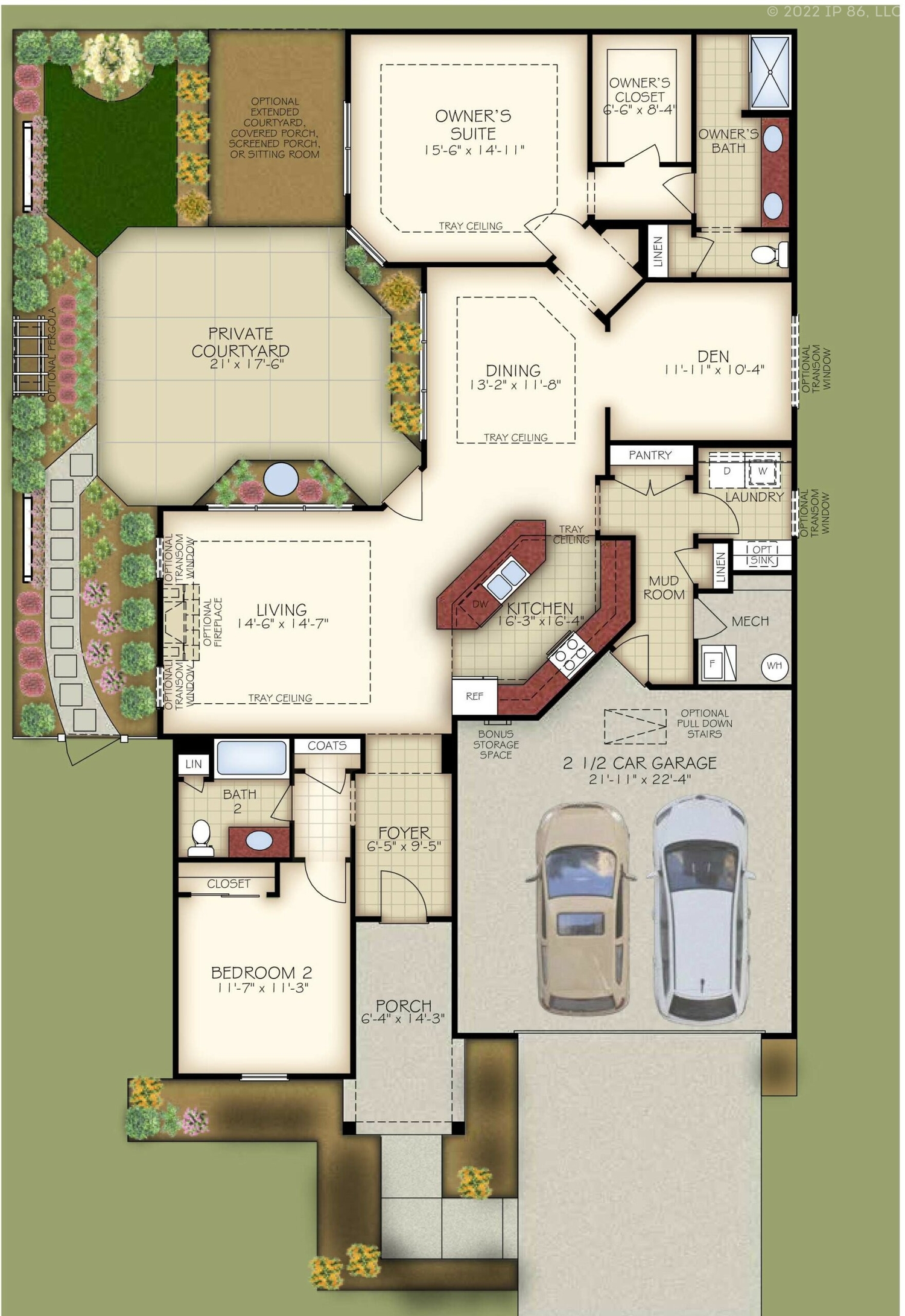 Portico Floor Plan | Epcon Communities