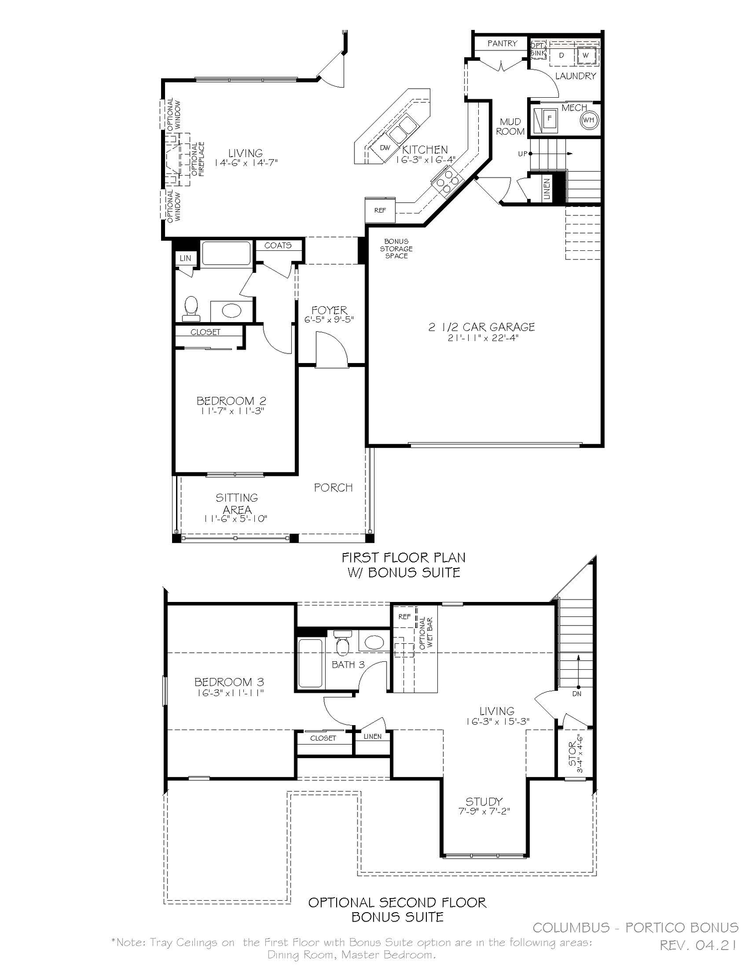 Portico Floor Plan | Epcon Communities