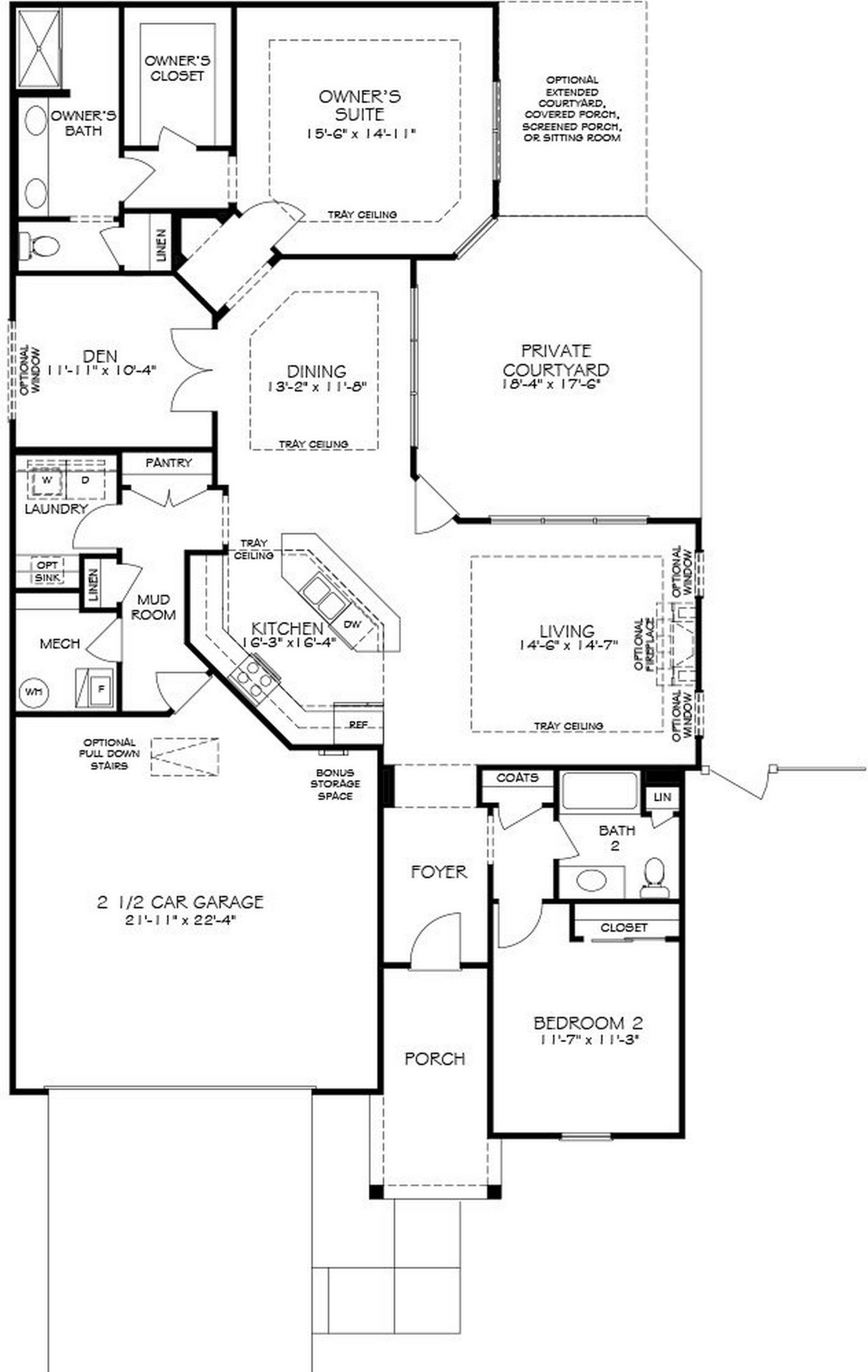 Portico Floor Plan | Epcon Communities