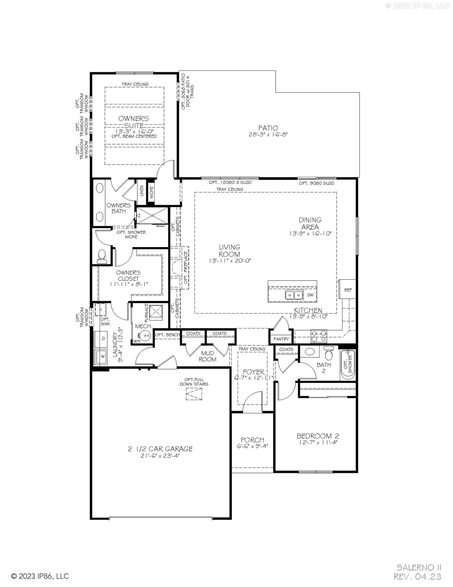 Salerno Floor Plan | Epcon Communities