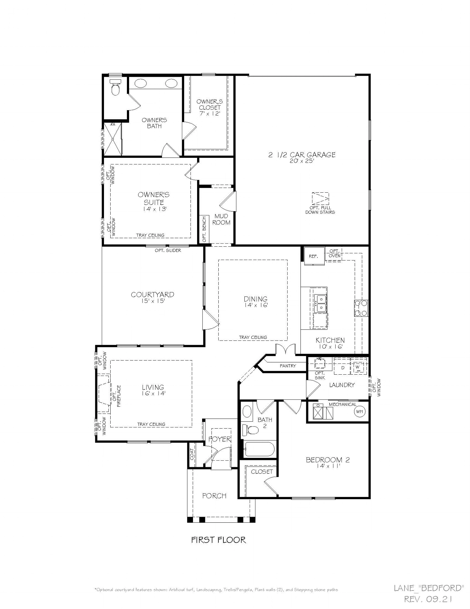 Bedford Floor Plan | Epcon Communities