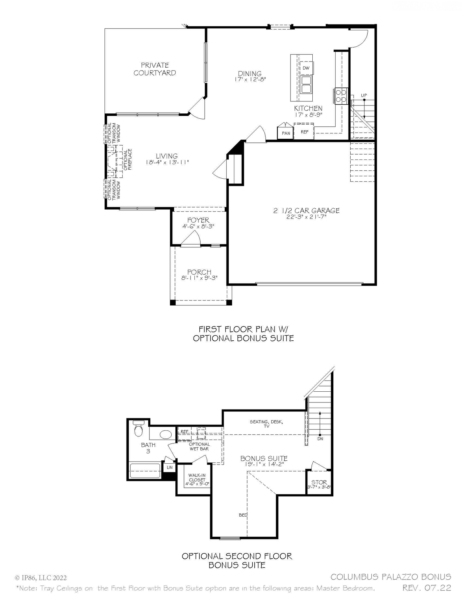 Palazzo Floor Plan | Epcon Communities
