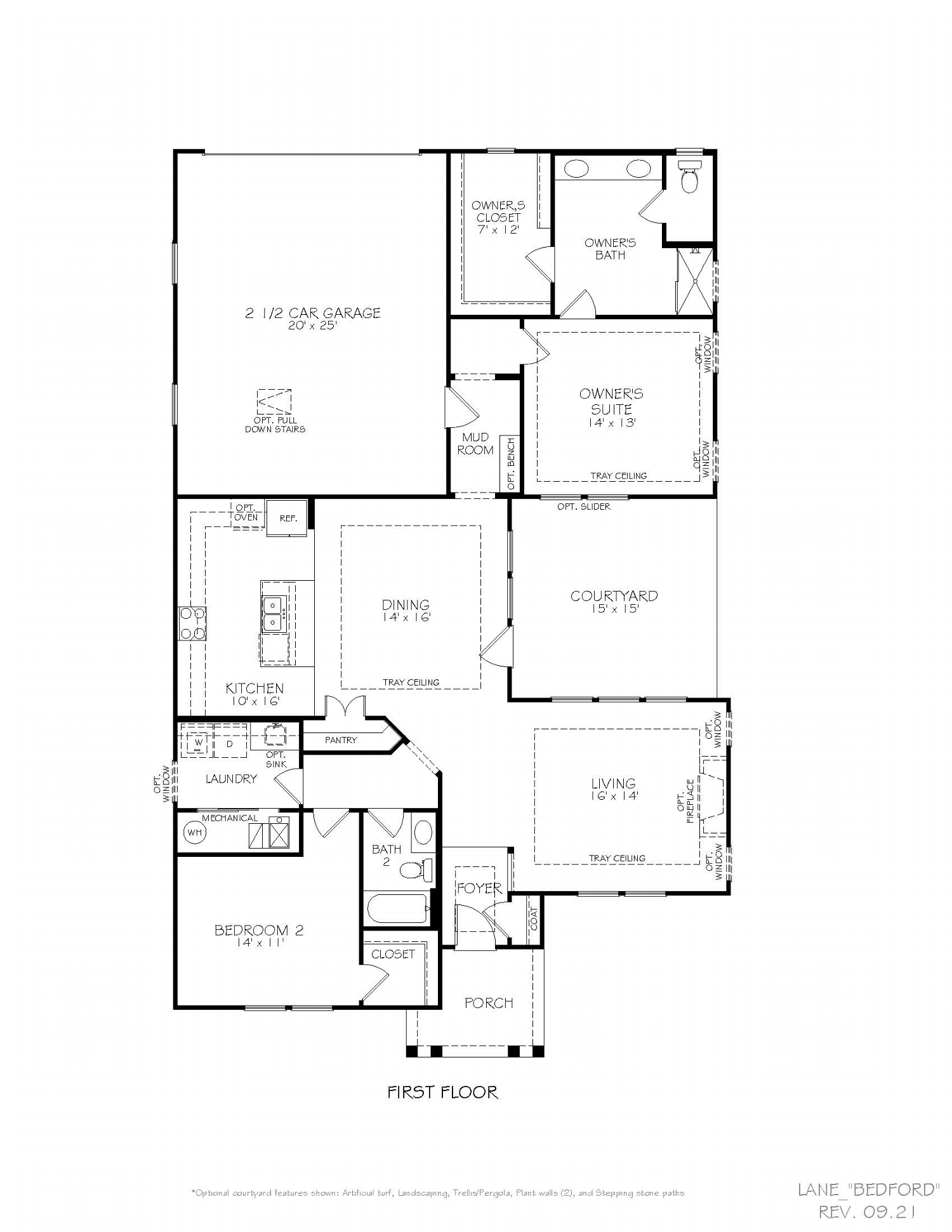 Bedford Floor Plan | Epcon Communities
